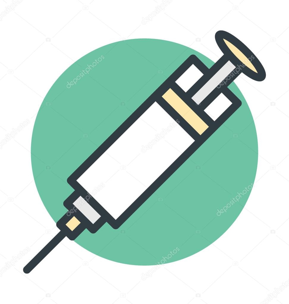 Injection Vector Icon Stock Vector Image by ©vectorsmarket #100976230