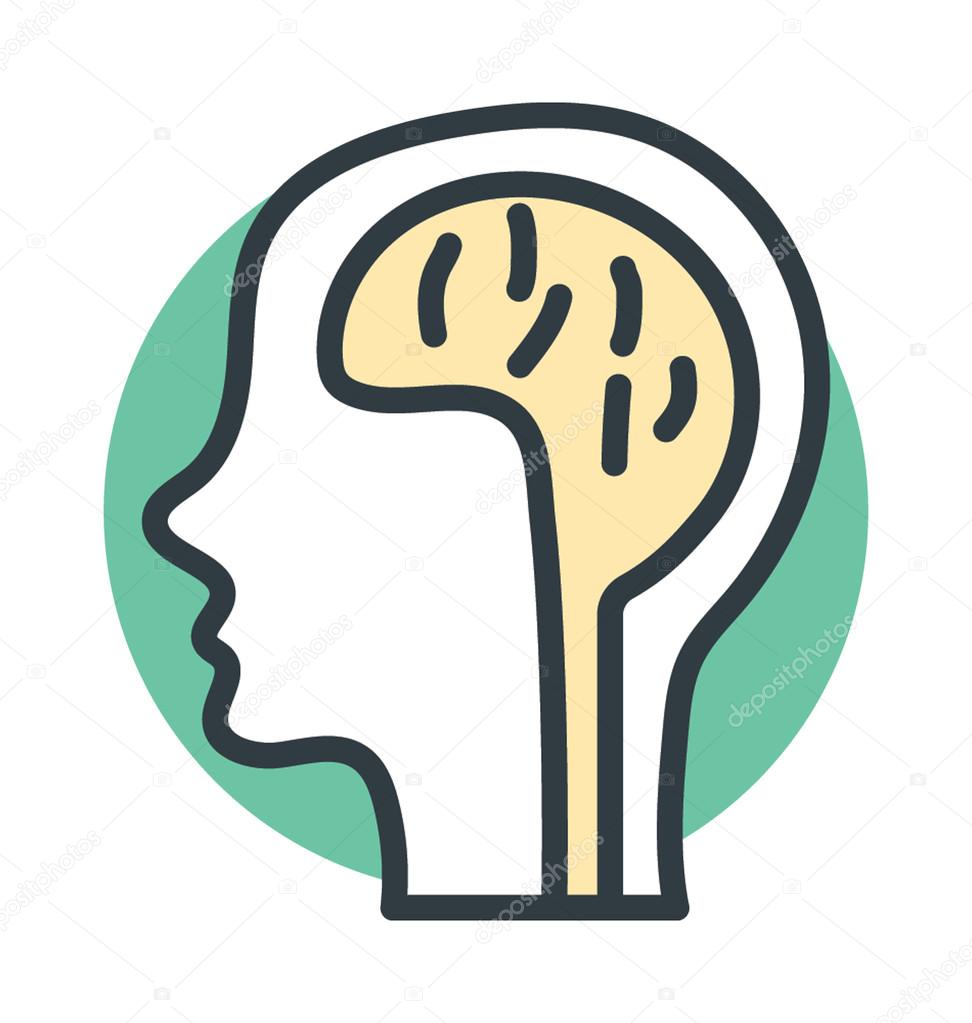 Cabeza humana vector icono Vector de stock #100981486 de ©vectorsmarket