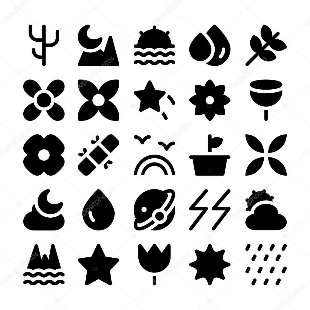 Nature Vector Icon 6 Stock Vector by ©vectorsmarket 103241750