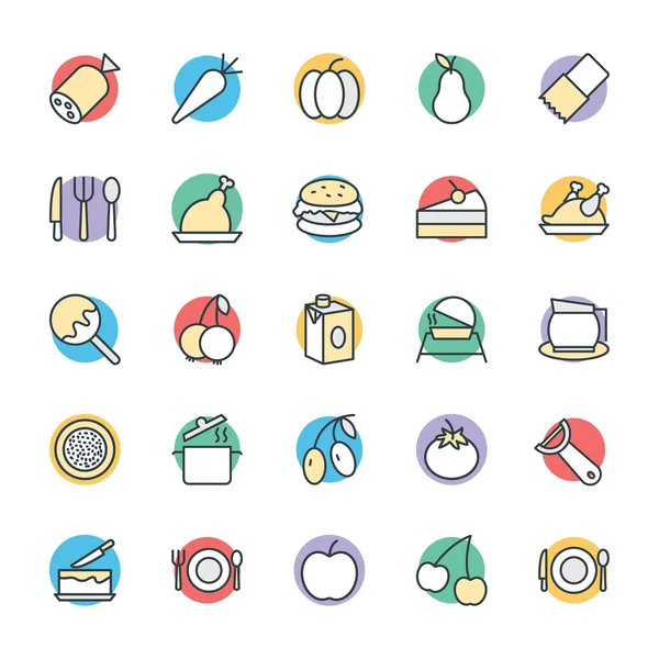 Food Cool Vector Icons 11 — Stock Vector © vectorsmarket #110740816