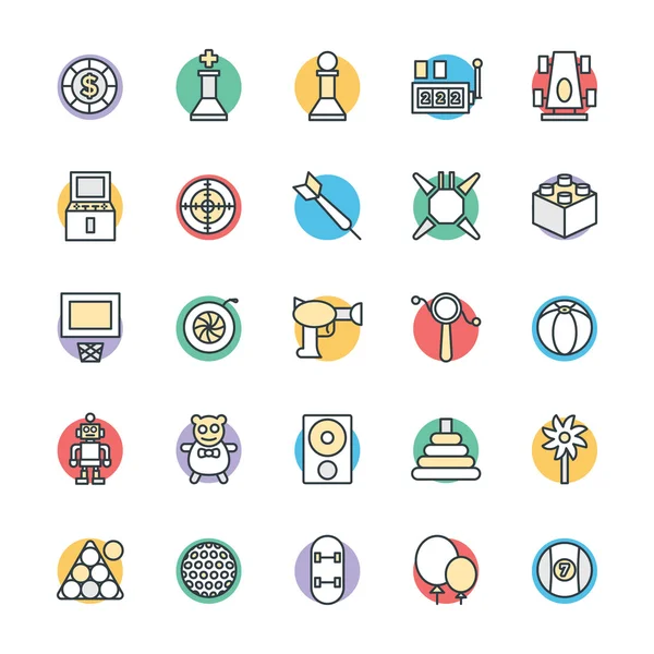 Gaming Cool Vector Icons 3 - Stock Image - Everypixel