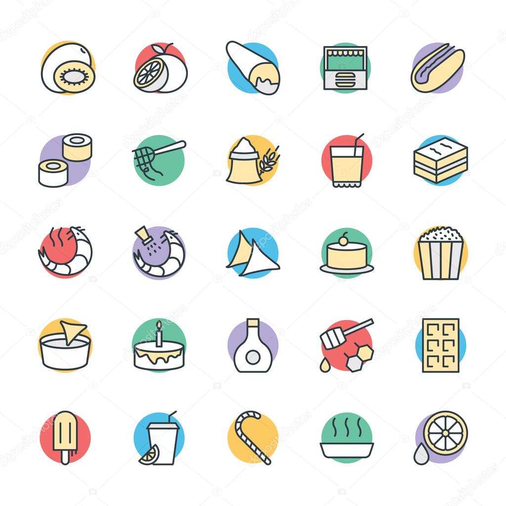Food Cool Vector Icons 11 — Stock Vector © vectorsmarket #110740816