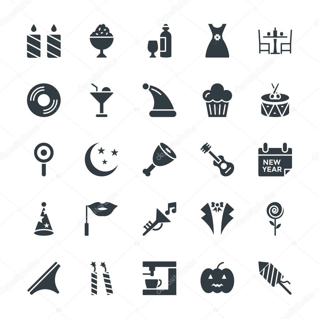 Its Party Time Icons