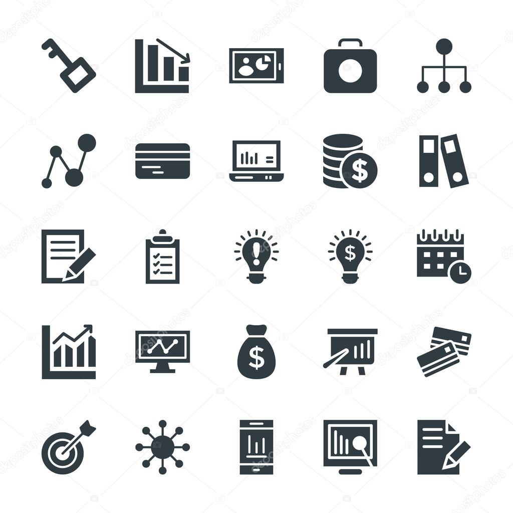 Business Cool Vector Icons 4 Stock Vector Image by ©vectorsmarket ...