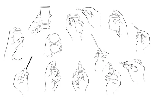 Drawings Of Hands Holding Objects Open Hands Sketch Photos, Images