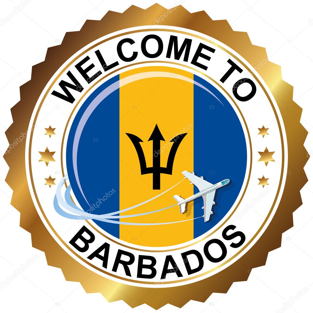 Welcome To Barbados Stock Vector By ©sapphire7777 81248142