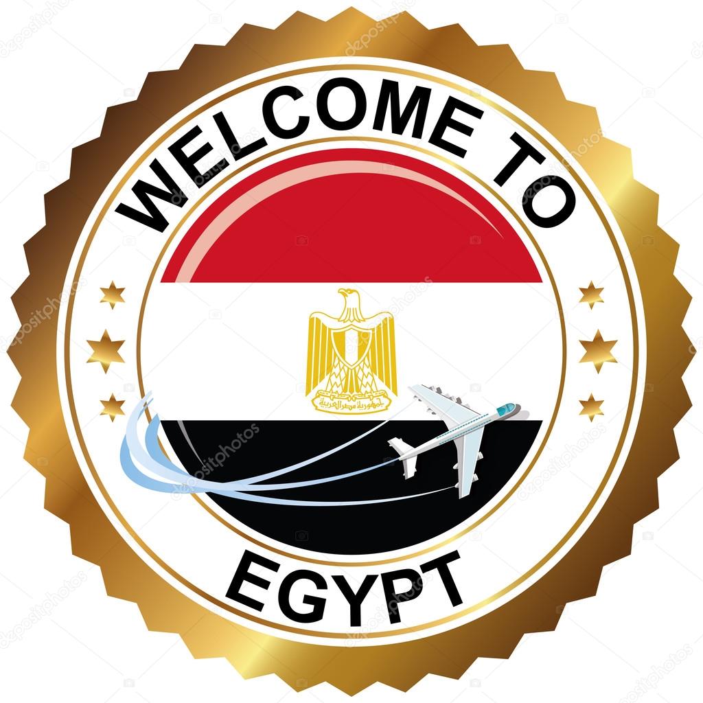Welcome to Egypt Stock Vector by ©Sapphire7777 81248852