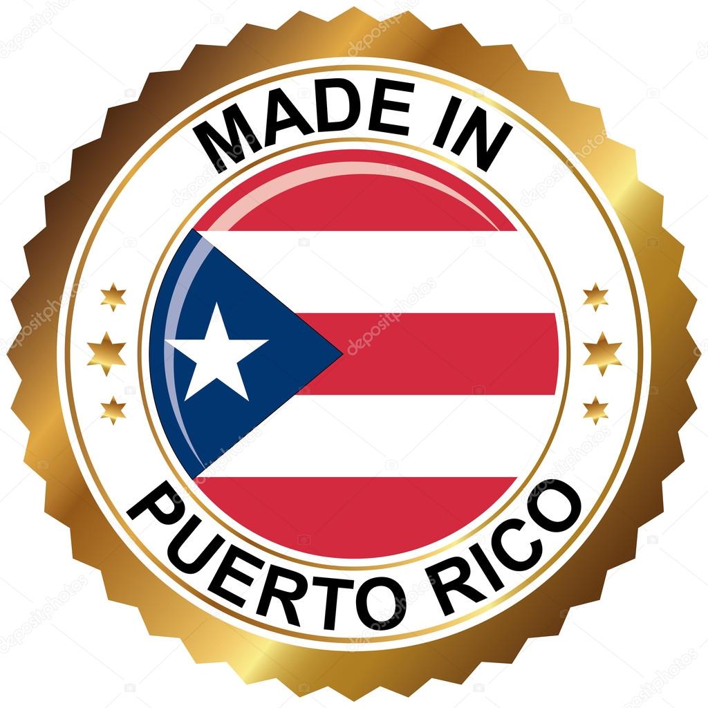 Hecho en Puerto Rico Vector de stock #81251140 de ©Sapphire7777