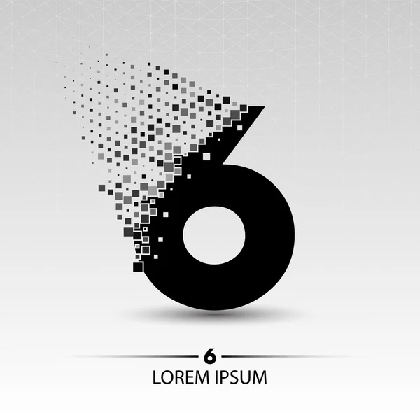 Number six logo Vector Art Stock Images | Depositphotos