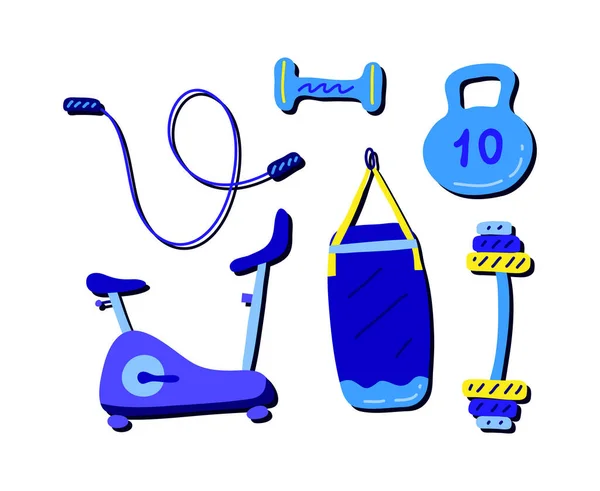 100,000 Fitness gym set Vector Images | Depositphotos