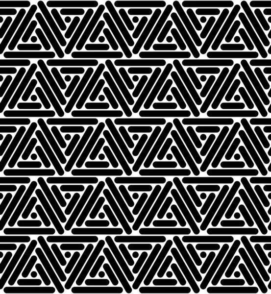 Vector modern seamless geometry pattern triangle, black and white ...