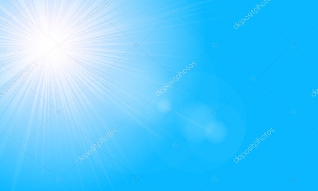 Bright sun high in the sky Stock Vector Image by ©Hrynkokatsiaryna ...