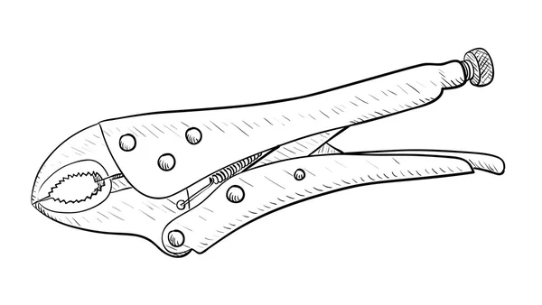 Vise Grip Drawing