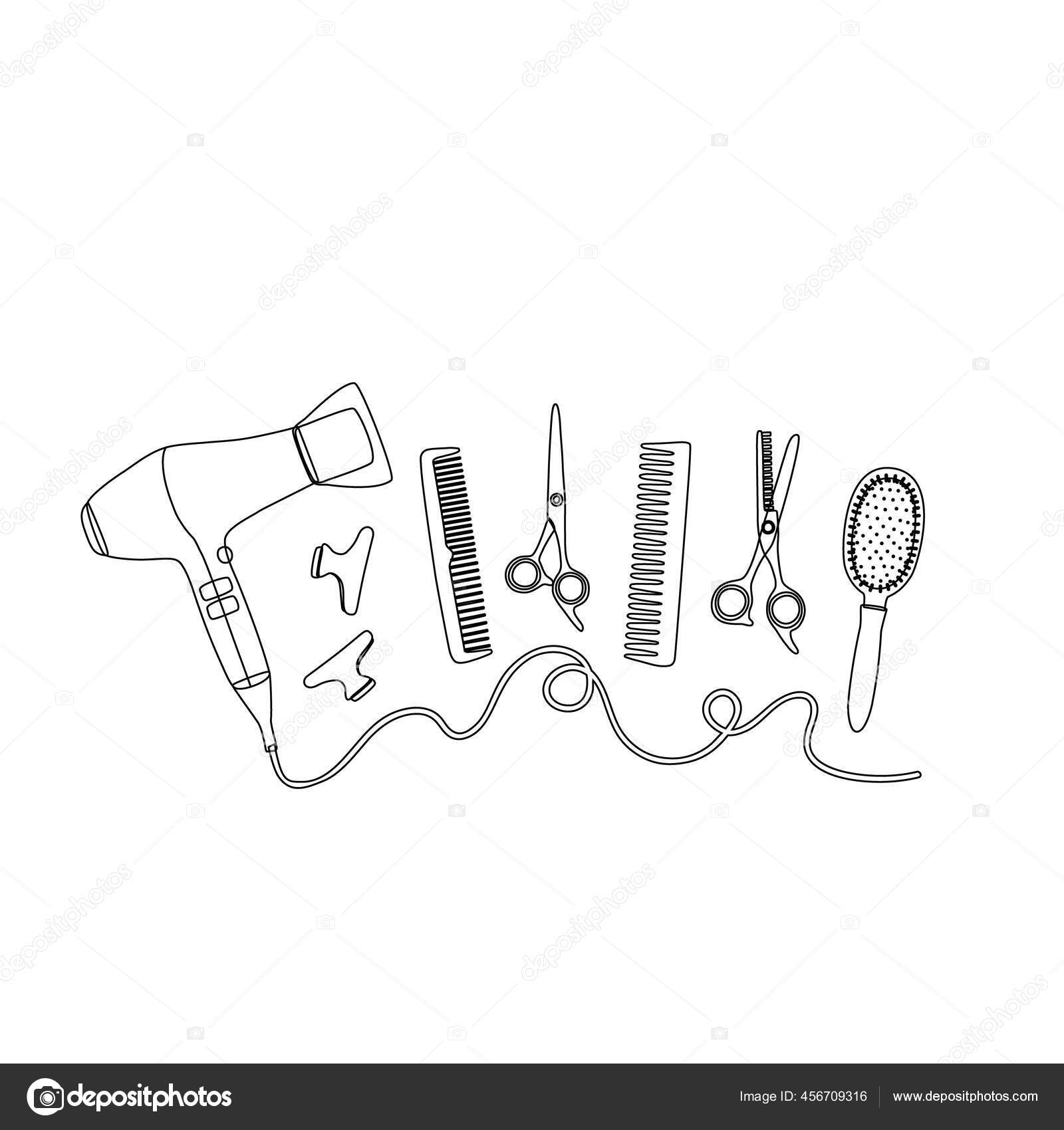 Friseursalon Logo Bilder Friseur Logo Modern Bunt Fotos Und