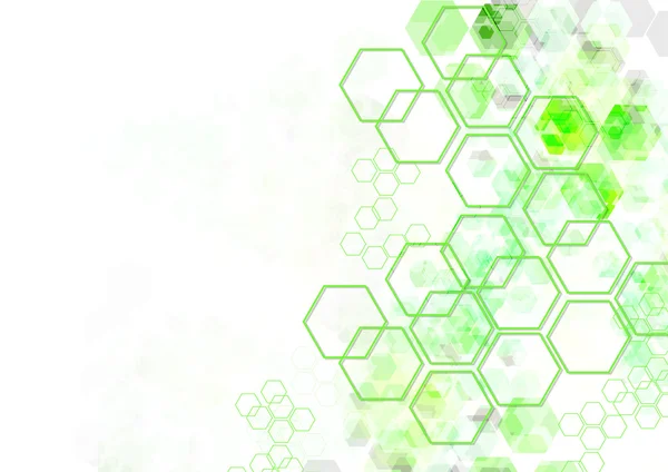 Geometric Hexagon Abstract Vector Background Stock Vector Image By