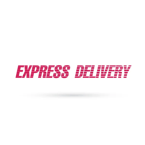 Express delivery lettering Stock Vector Image by ©Igor_Vkv #100188624