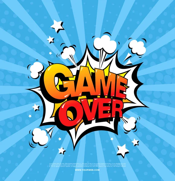Game over vector Vector Art Stock Images | Depositphotos