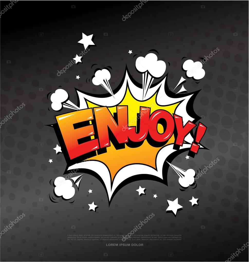 Comics style banner Stock Vector by ©Igor_Vkv 124442794