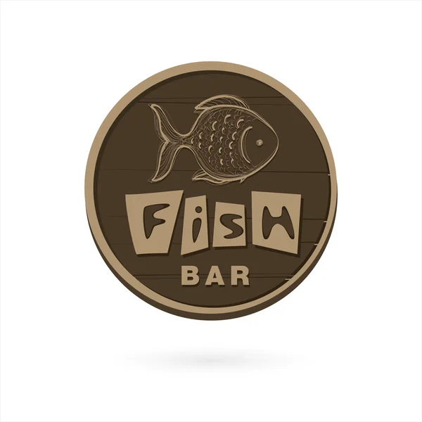 Fish bar logo. Stock Vector Image by ©Igor_Vkv #118056306