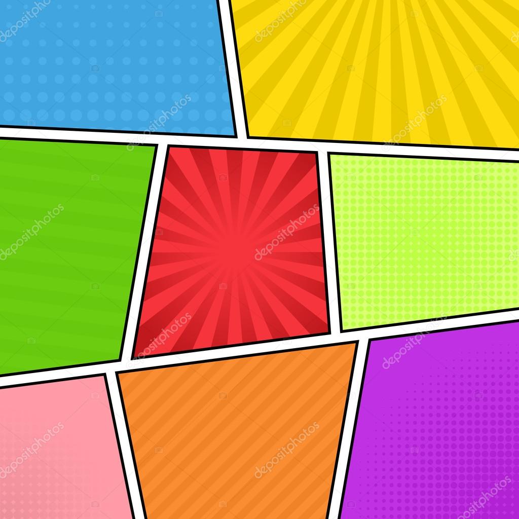 Comic Strip Background