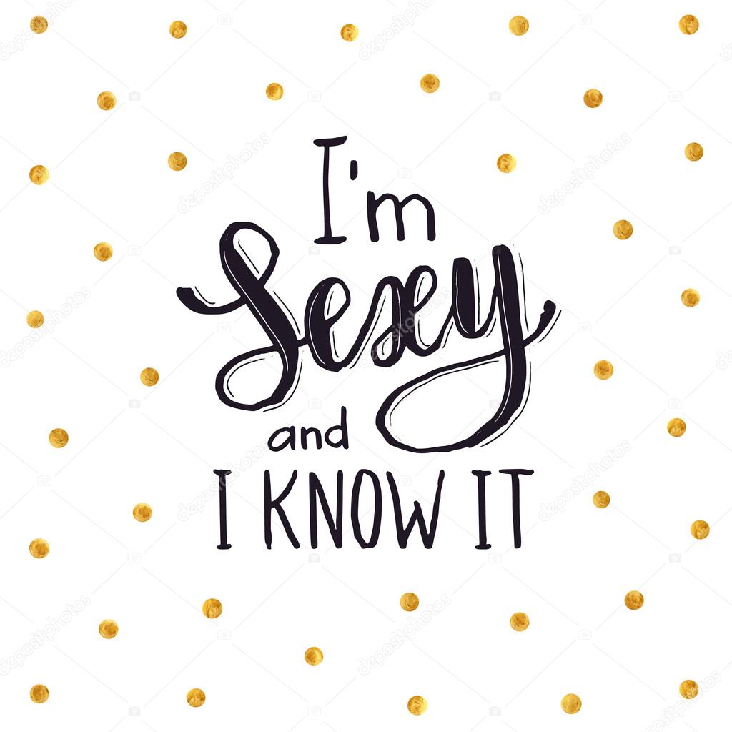 Im Sexy Text Stock Vector Image By ©ollymolly 111626074