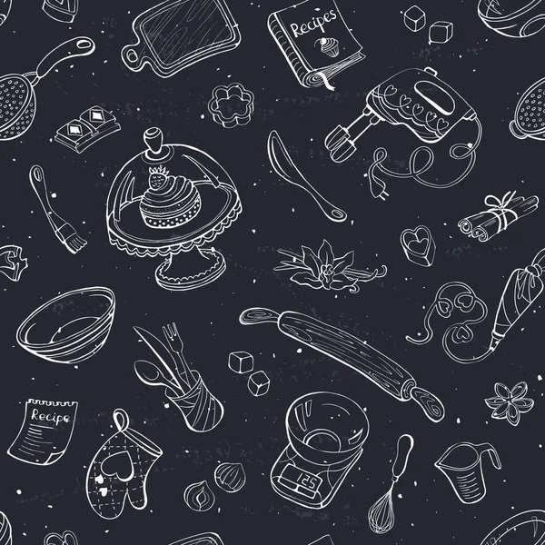 Baking cartoon tools Vector Art Stock Images | Depositphotos