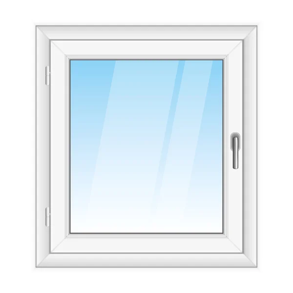 White PVC vector window — Stock Vector © Orkidia #123728368