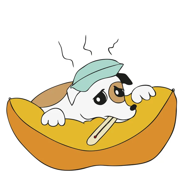 ᐈ Sick dog cartoon stock pictures, Royalty Free sick dog images ...