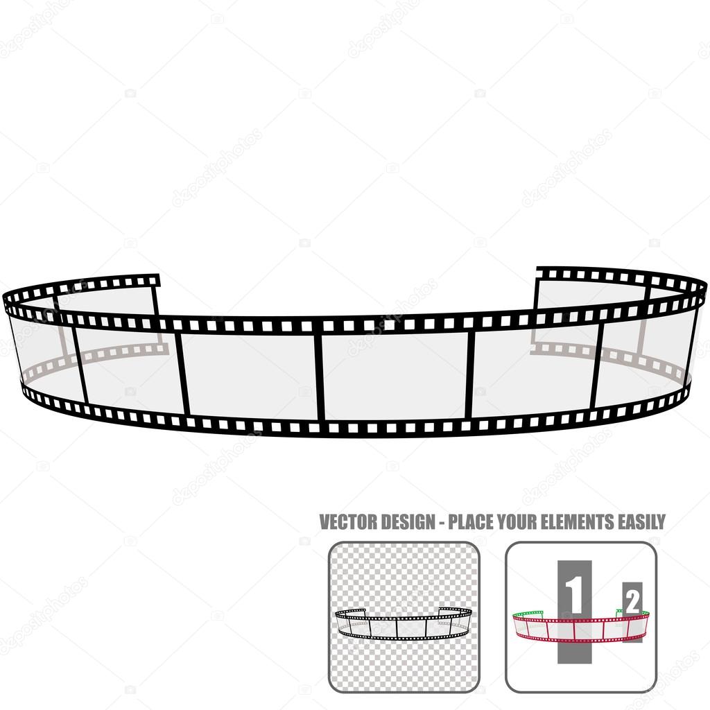 Vector film roll Stock Vector Image by ©Orkidia #83256040