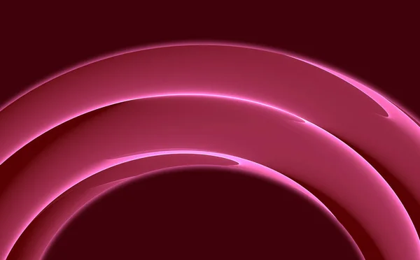 Abstract curved pink lines on a pink background. - Stock Image - Everypixel