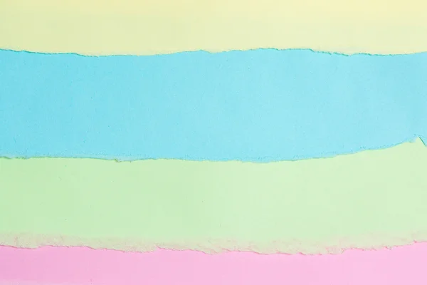 Ripped paper, tear color paper with space for text - Stock Image ...
