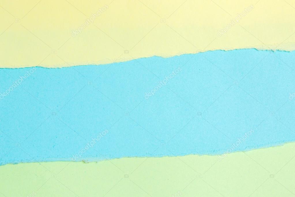 Ripped paper, tear color paper with space for text Stock Photo by ...