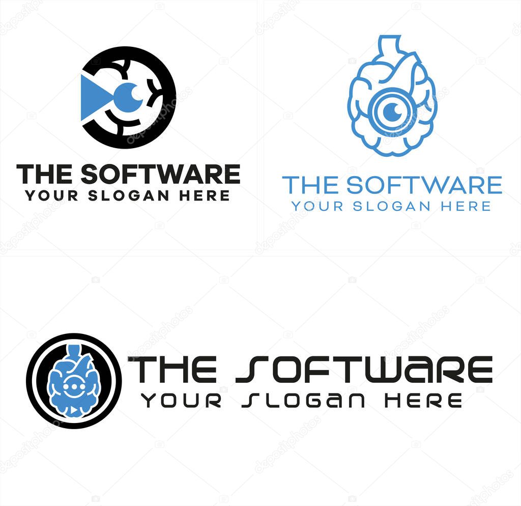 Logotipo De Software Perceptivo
