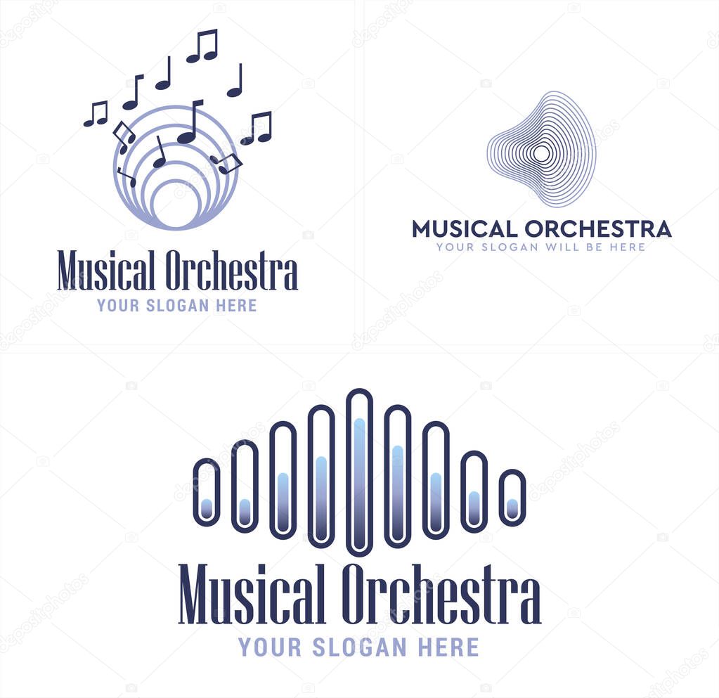 Diseño del logo de la orquesta musical 2025