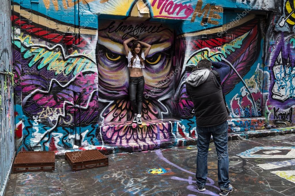 Graffiti Model Photography