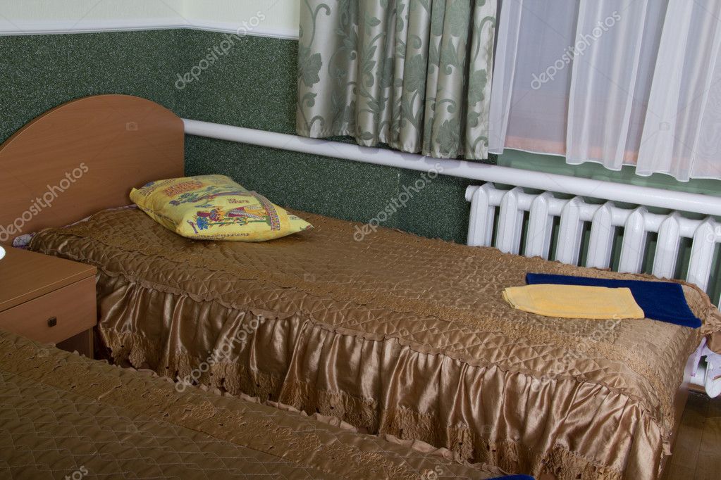 A room in a cheap motel — Stock Photo © AksanaT #85030108