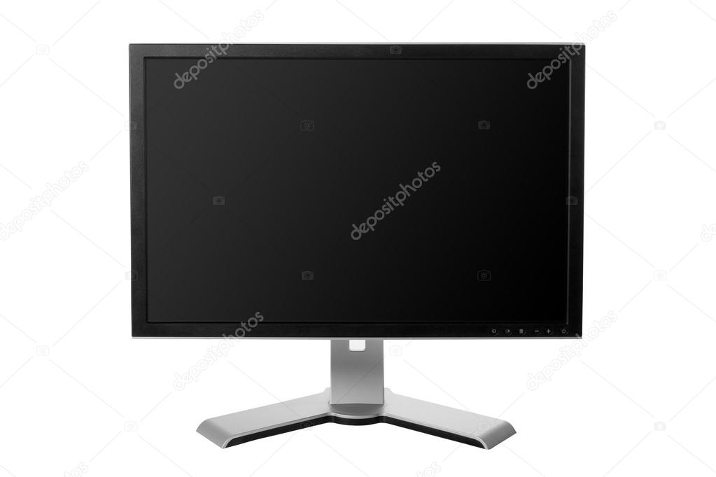 Blank computer monitor with clipping path for the screen Stock Photo by ...