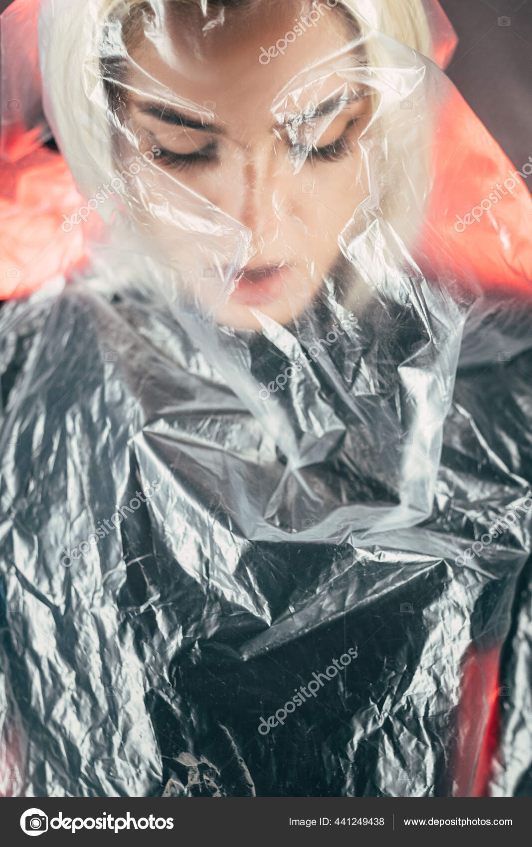 Art portrait plastic pollution save planet Stock Photo by ©golubovy ...