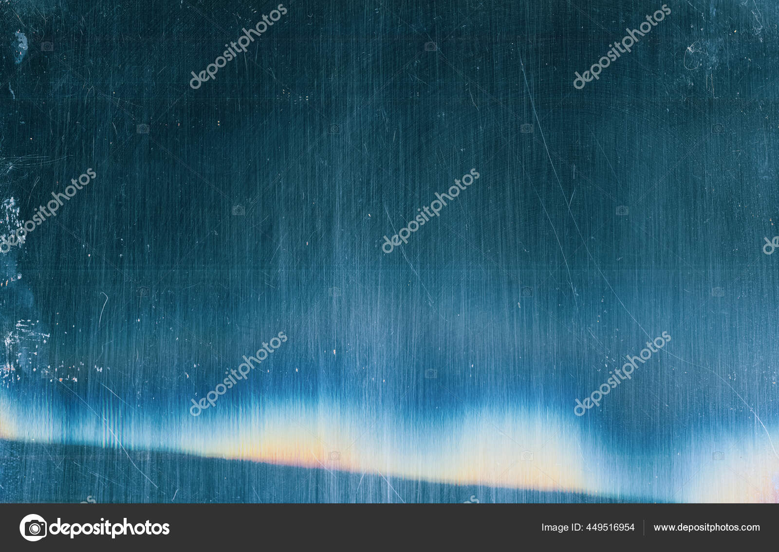 Scratched overlay grunge texture blue faded glass — Stock Photo ...