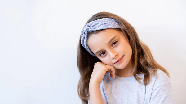Curious kid portrait child dream intrigued girl Stock Photo by ...