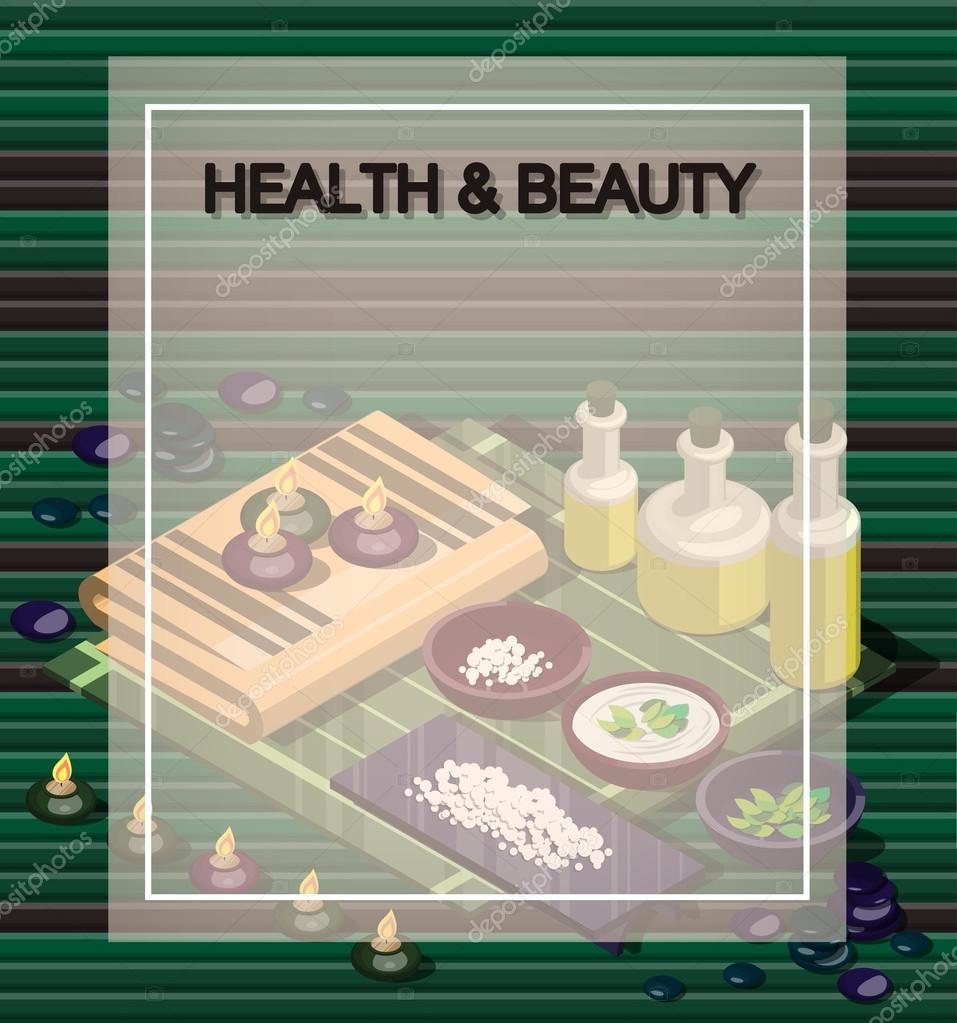 Creative Spa poster Template Brochure Vector Paper Design Template ...