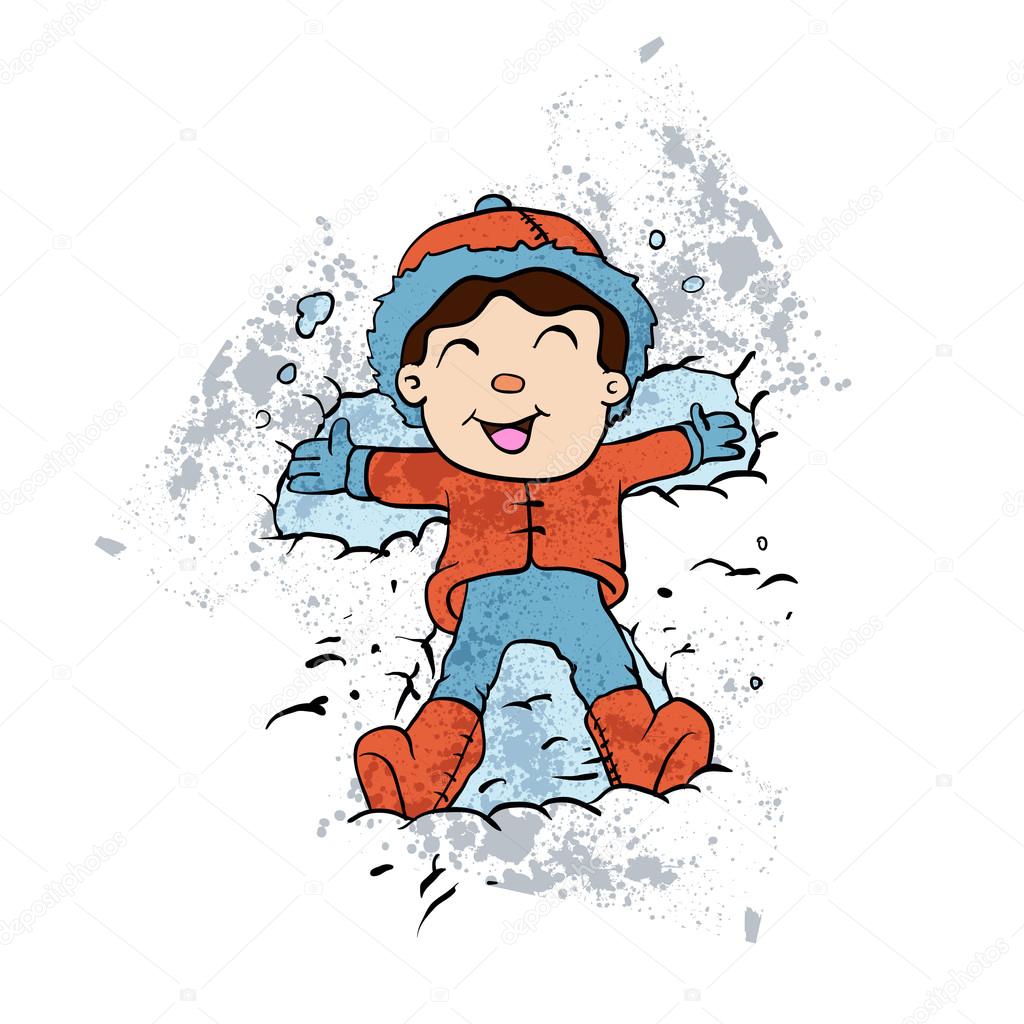 Snow Angel Clipart