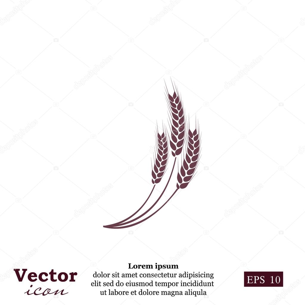 Icono espigas de trigo Vector de stock por ©Victory-stoker 107606834