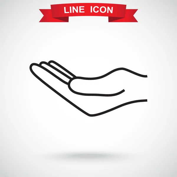 Giving hand sign. — Stock Vector © YokoDesign #144290545