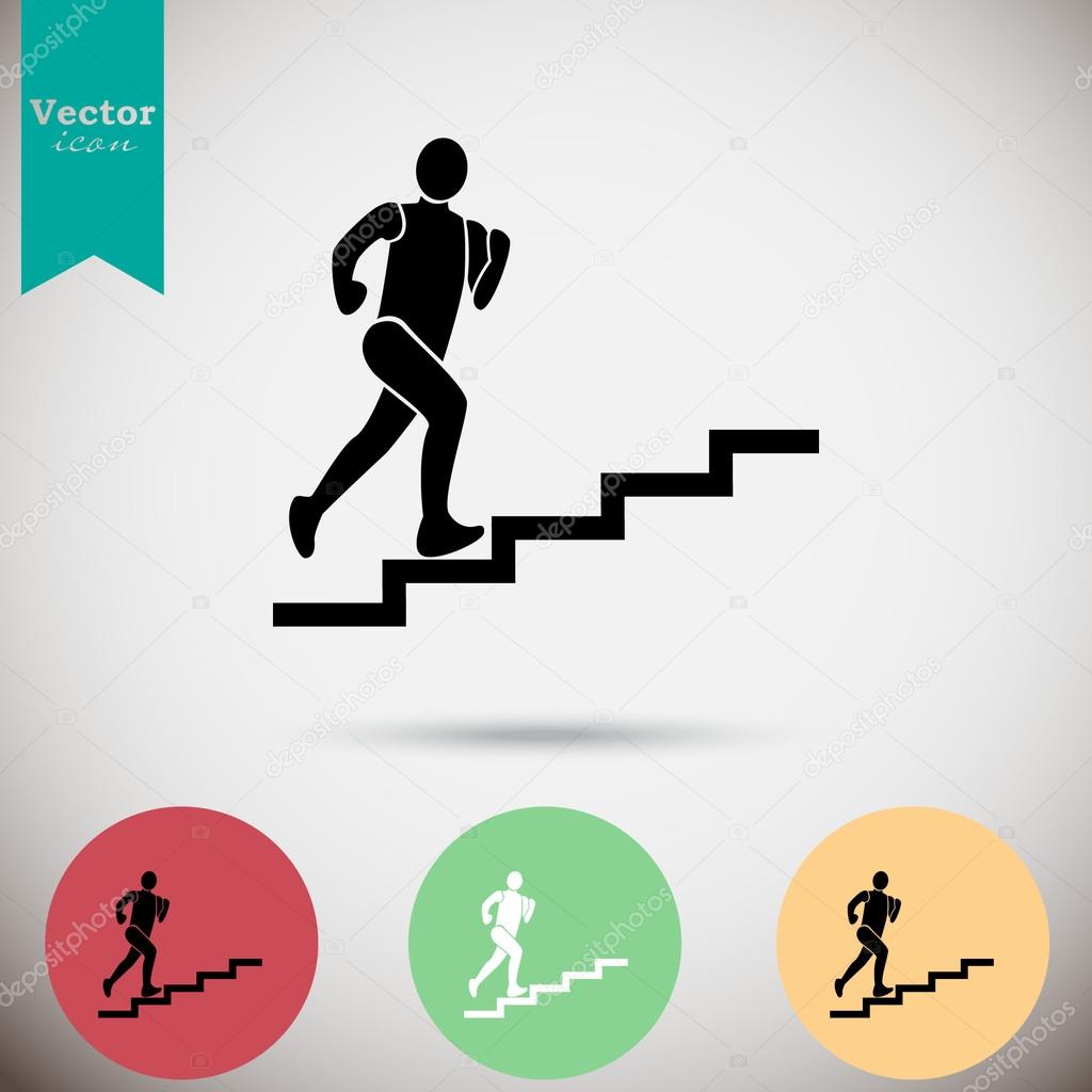 Vector People Stairs