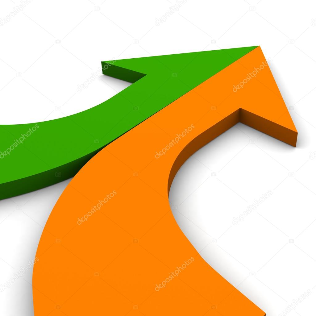 3d arrow bright merging Stock Photo by ©Victory-stoker 81668408