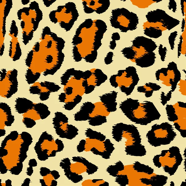 Seamless tiger print pattern and background vector illustration Stock ...
