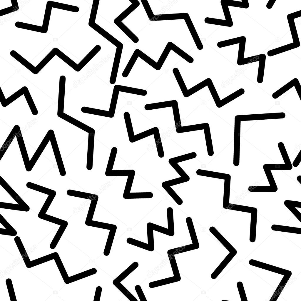 Seamless pattern in memphis style 1 Stock Vector Image by ©Katyr #92562536