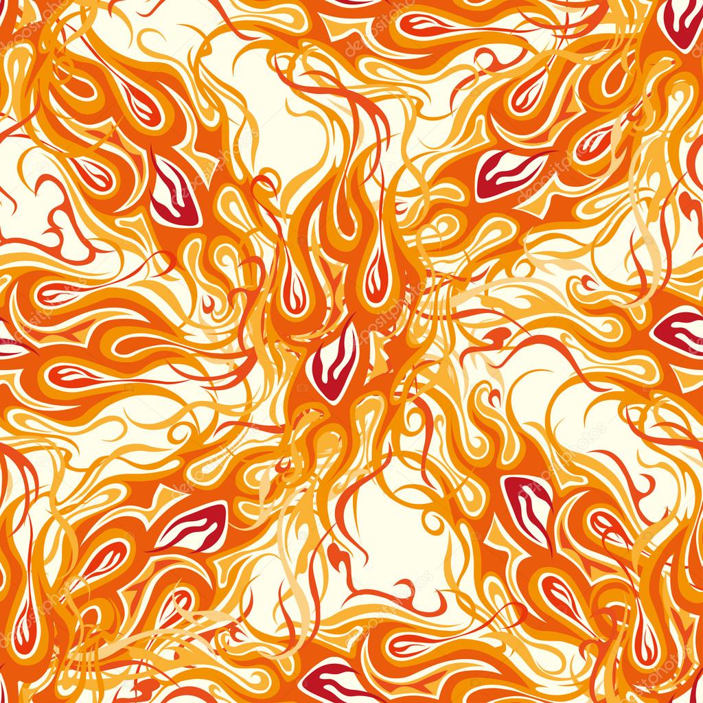 Abstract Fire Drawing