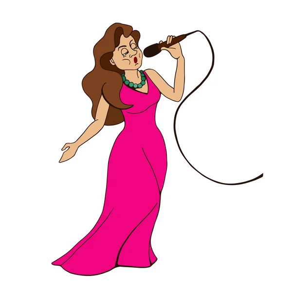 Dibujo animado de popstar Vector Art Stock Images | Depositphotos